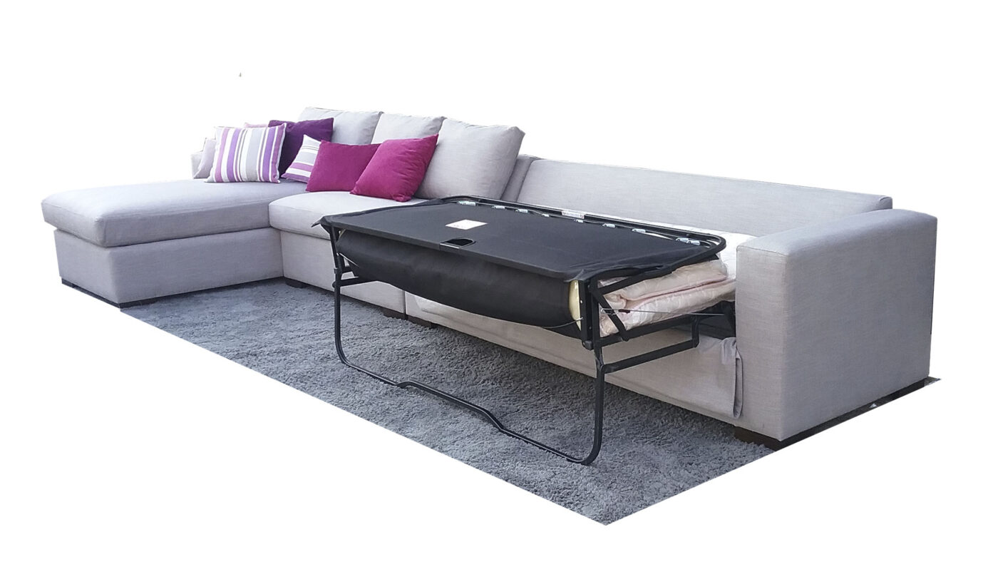 Sofá cama seccional tres Módulos - Domo Sofá Cama