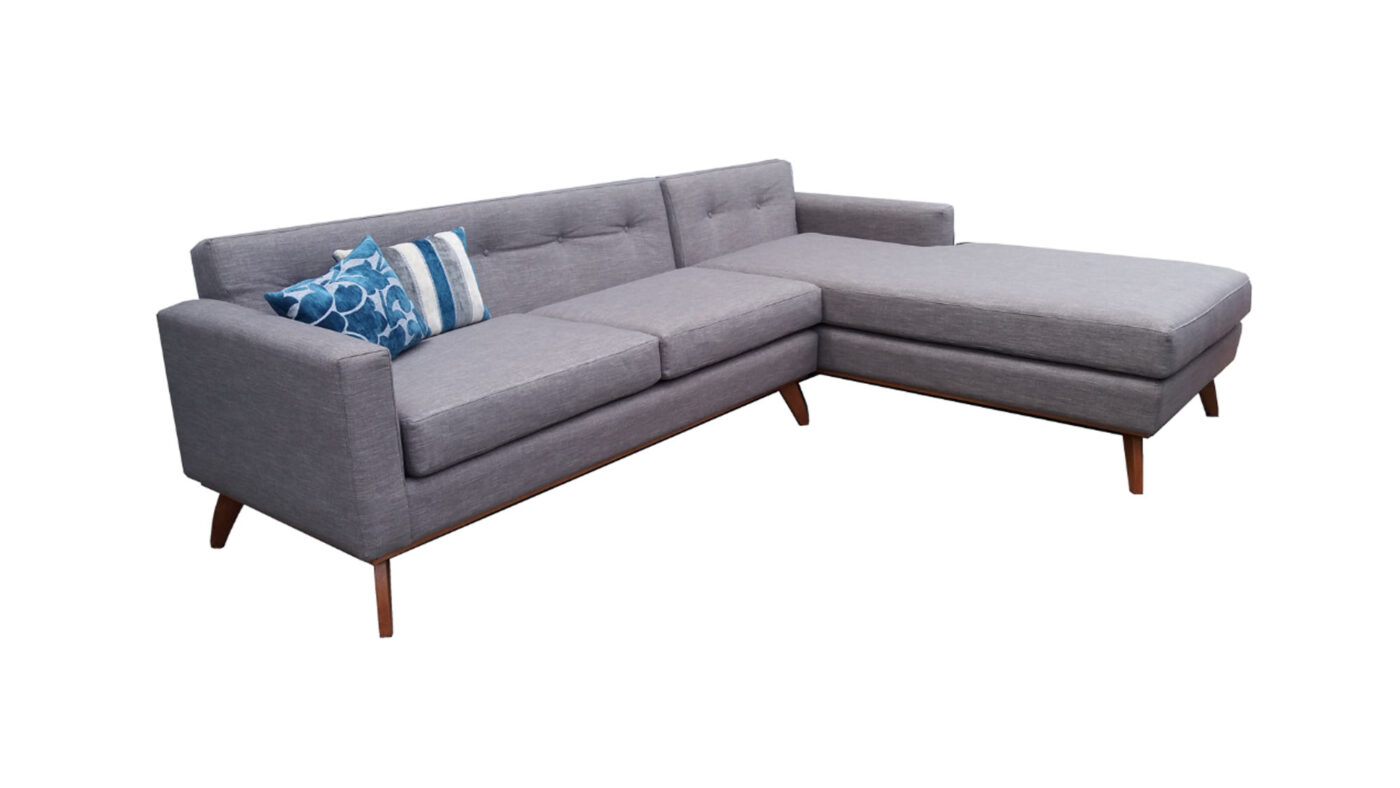 Sofá Seccional Retro 2.20 x 1.80 - Domo Sofá Cama